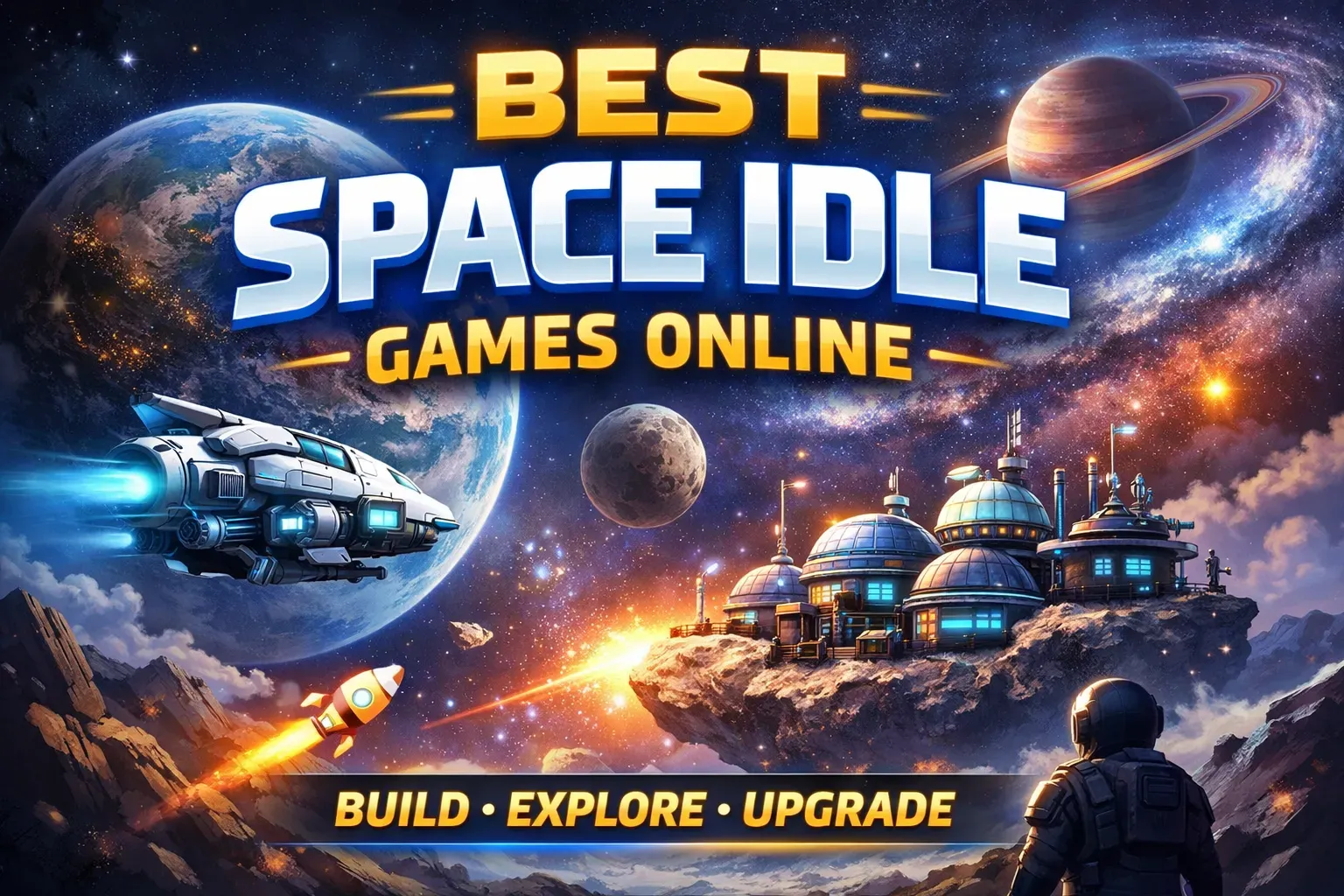 Best Space Idle Games Online | Free Galaxy Idle Games